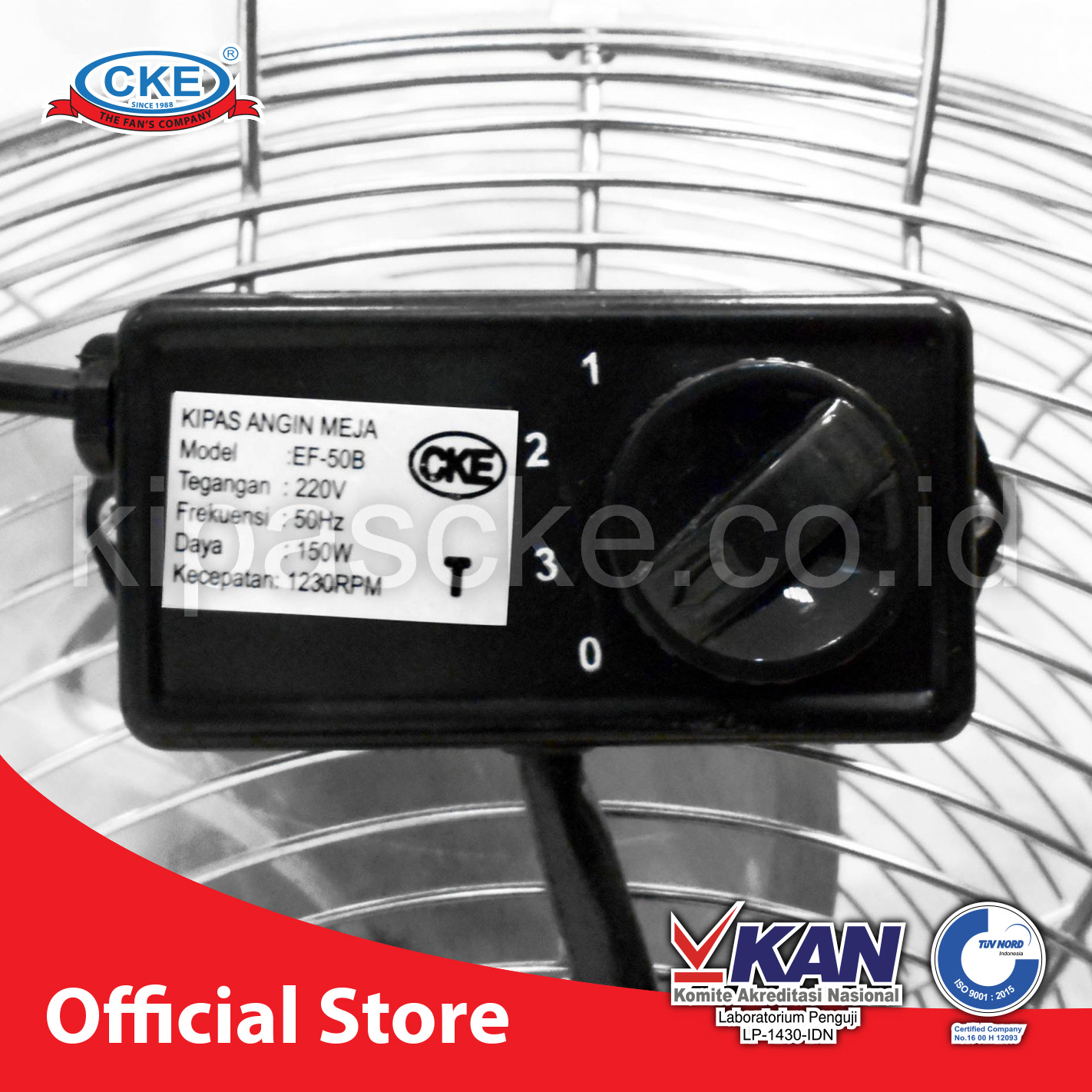 PF-50B-HY | Powerfull Fan | KIPAS CKE