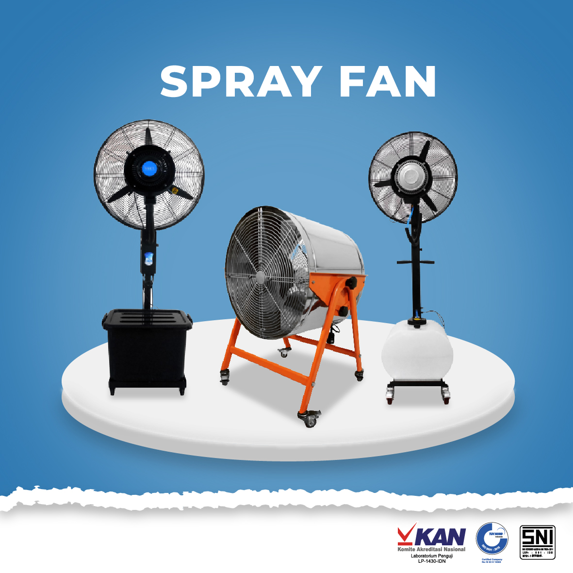 Spray Fan | KIPAS CKE