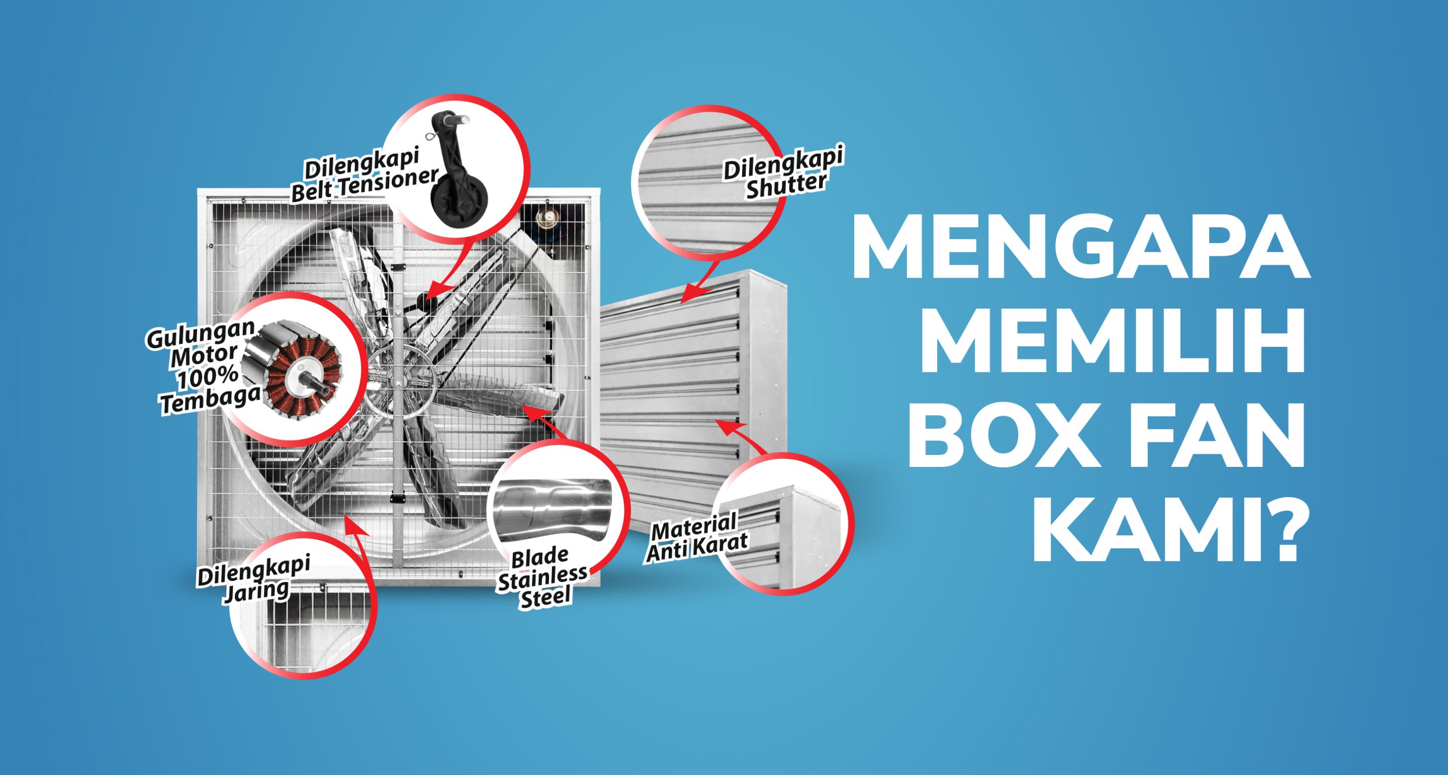 Mengapa Memilih Box Fan Kami? | BLOG | KIPAS CKE