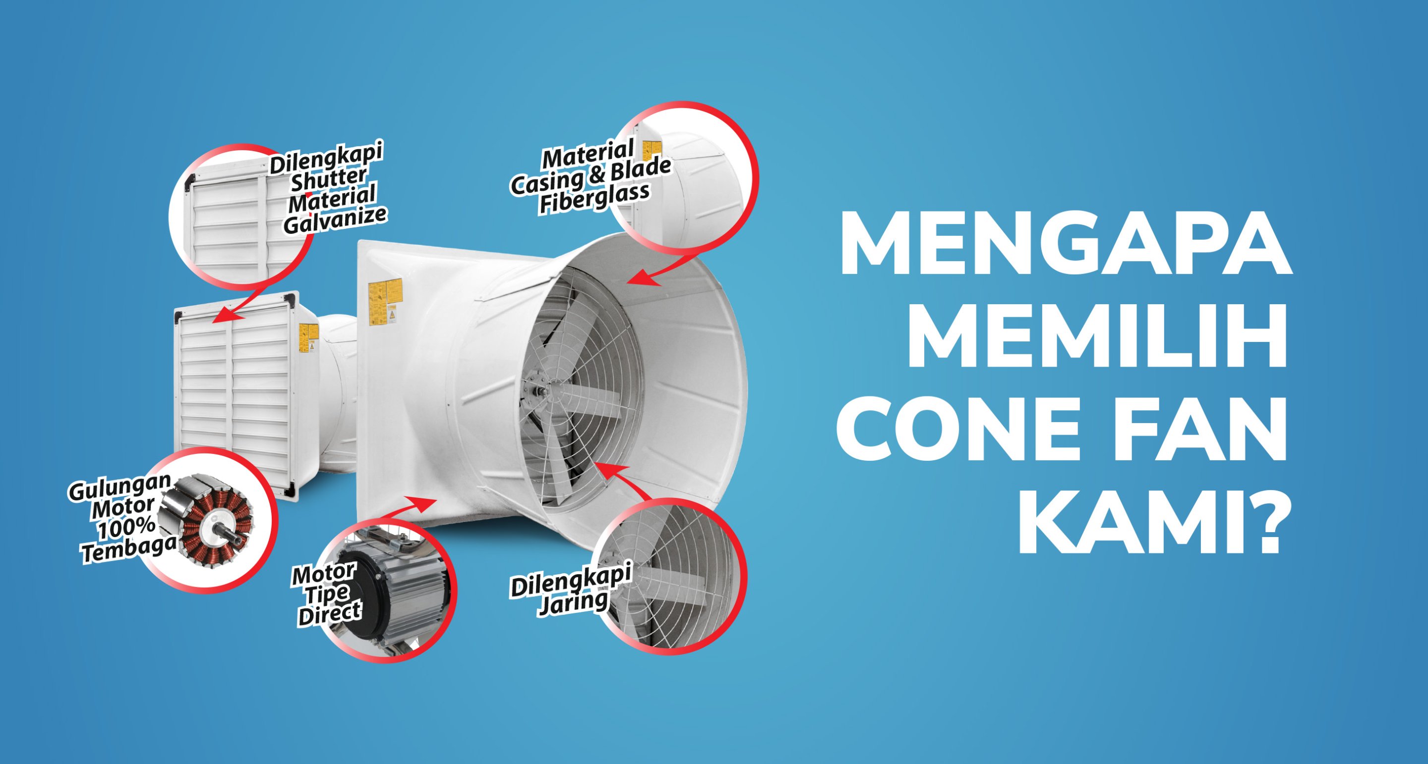 Mengapa Memilih Cone Fan Kami? | BLOG | KIPAS CKE