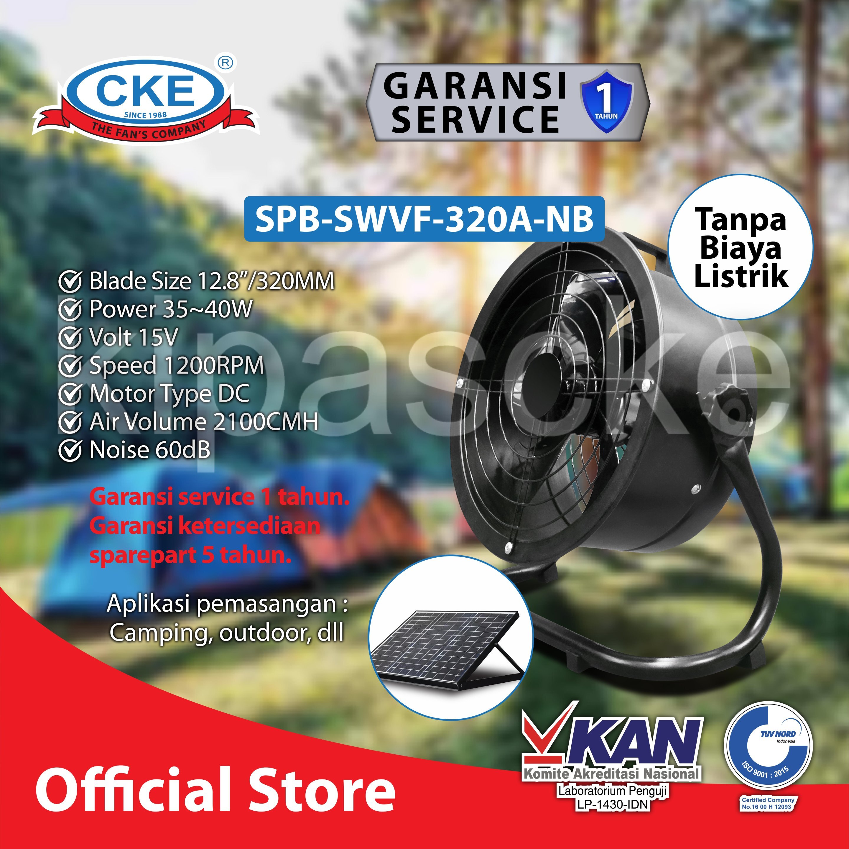 SPB-SWVF-320-NB | Portable Ventilator | KIPAS CKE