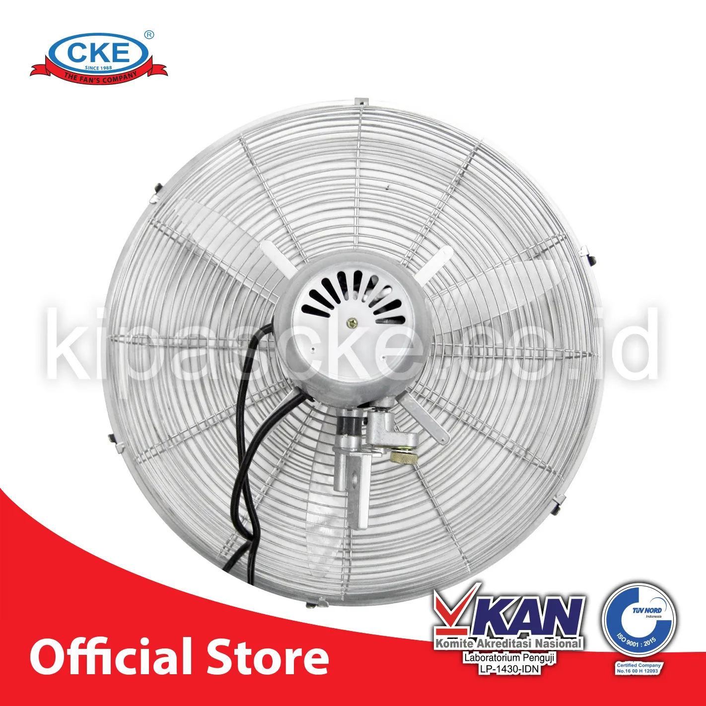 WF-NS20/1-3SLV-YL | Wall Fan | KIPAS CKE