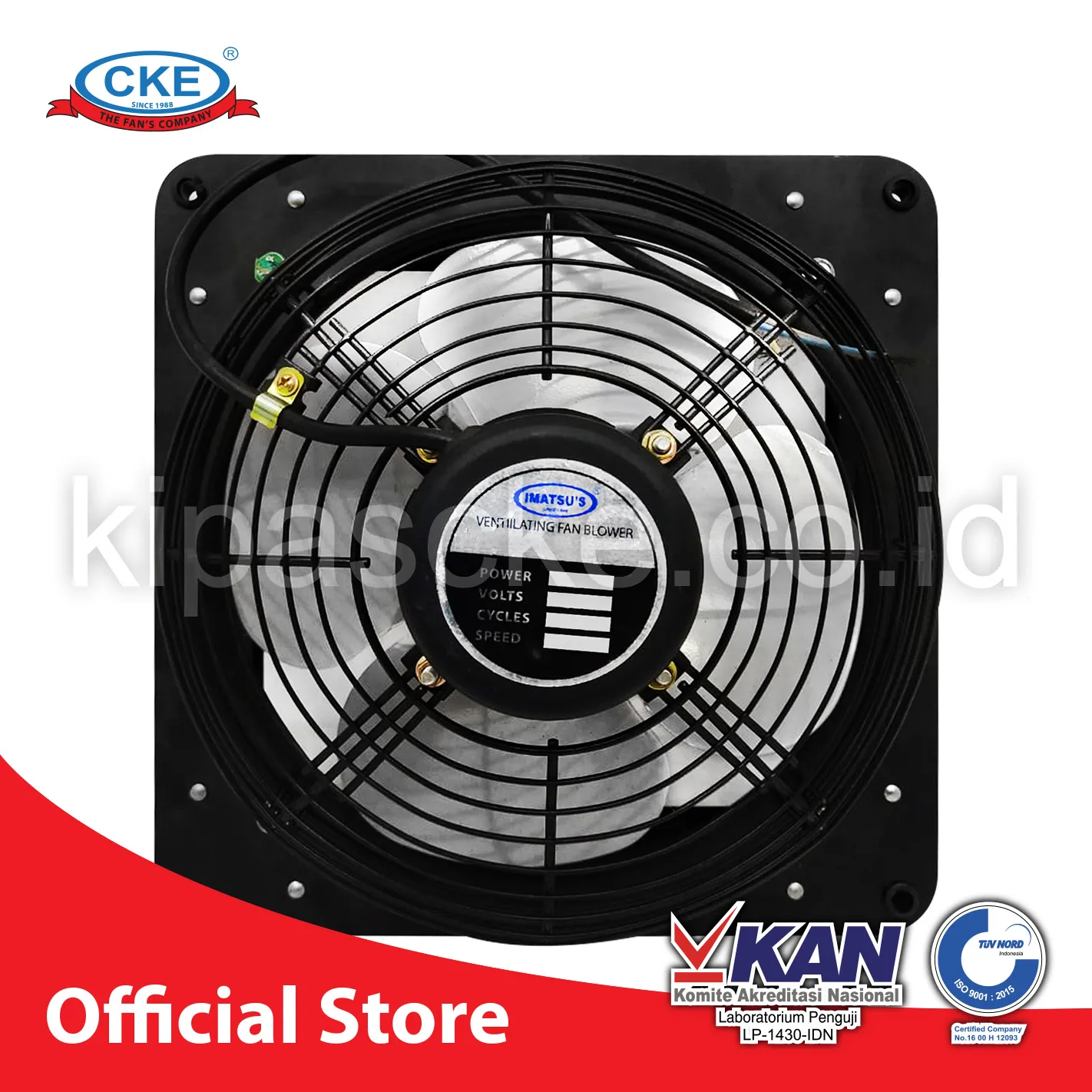 ESS-10/1-TR | Exhaust Fan | KIPAS CKE