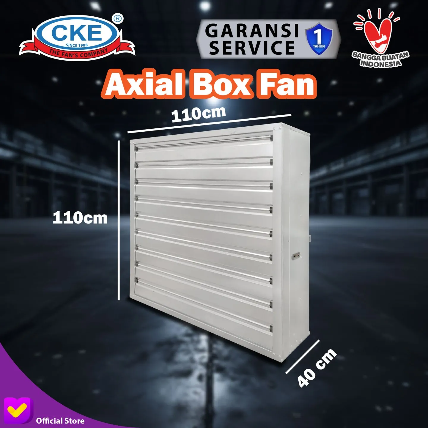 AFL-FBD(J)-1100/1-FB | Box Fan | KIPAS CKE