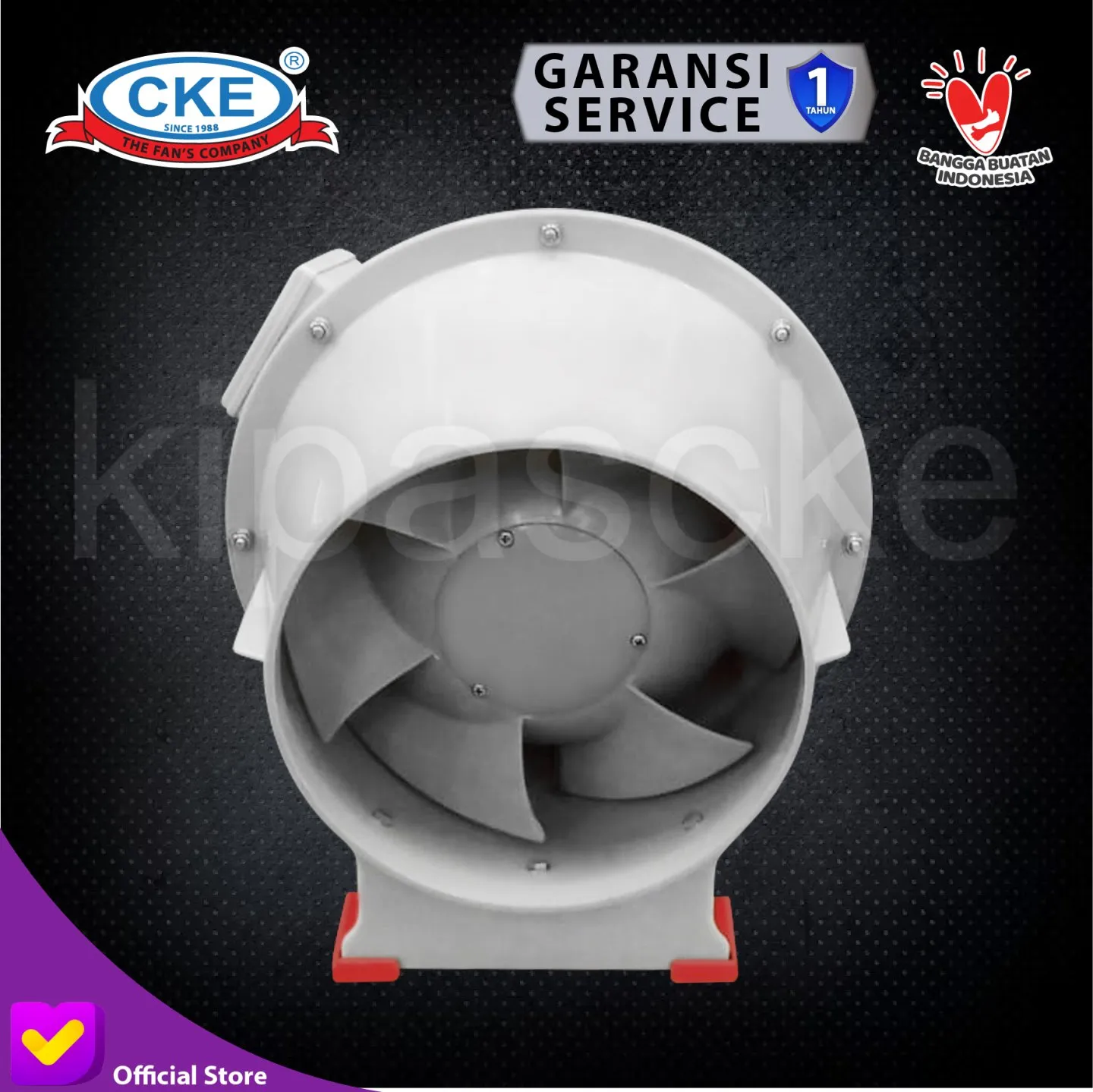 CD-FSJG-2.5T-NO | Inline Duct | KIPAS CKE