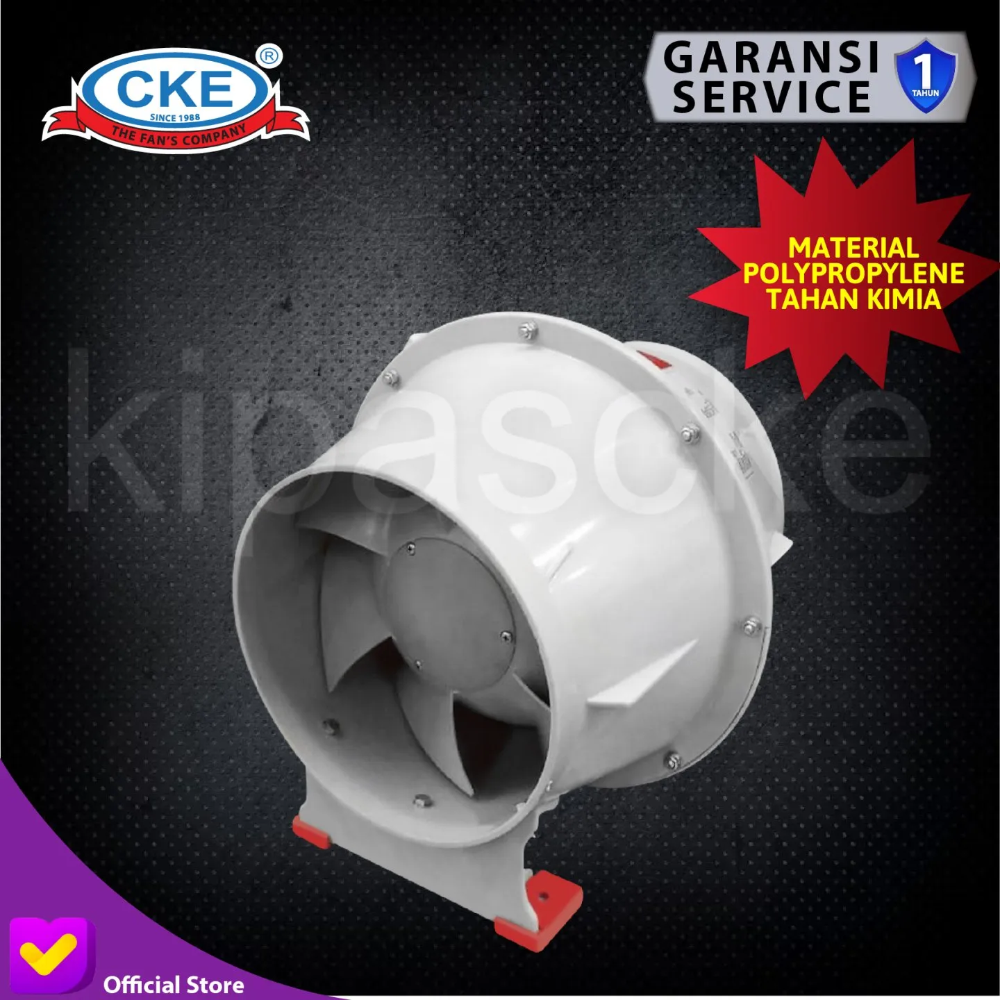 CD-FSJG-2.5T-NO | Inline Duct | KIPAS CKE