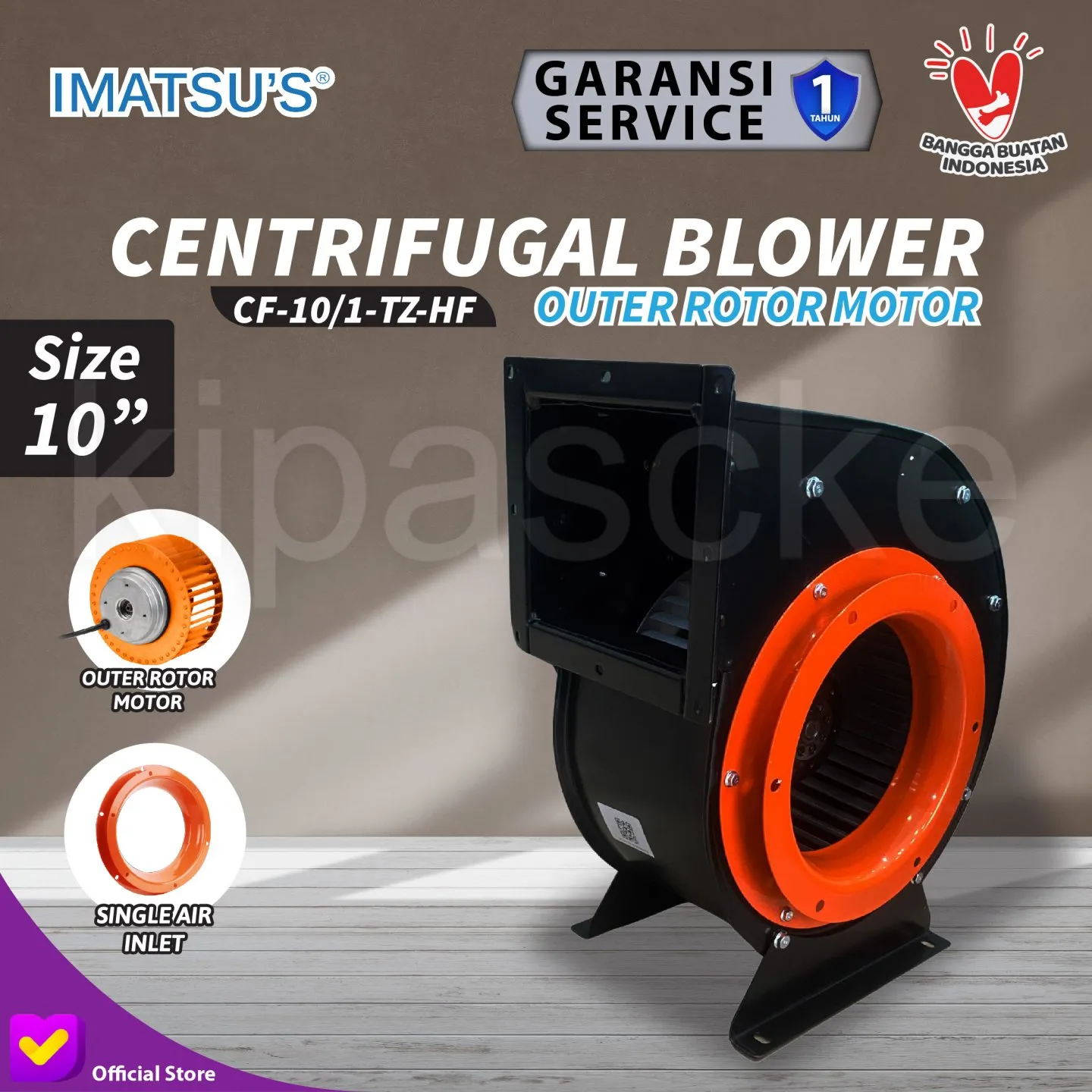 CF-10/1-TZ-HF | Centrifugal Fan | KIPAS CKE