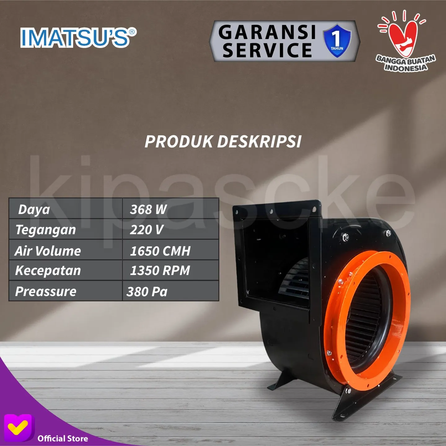 CF-9/1-TZ-HF | Centrifugal Fan | KIPAS CKE