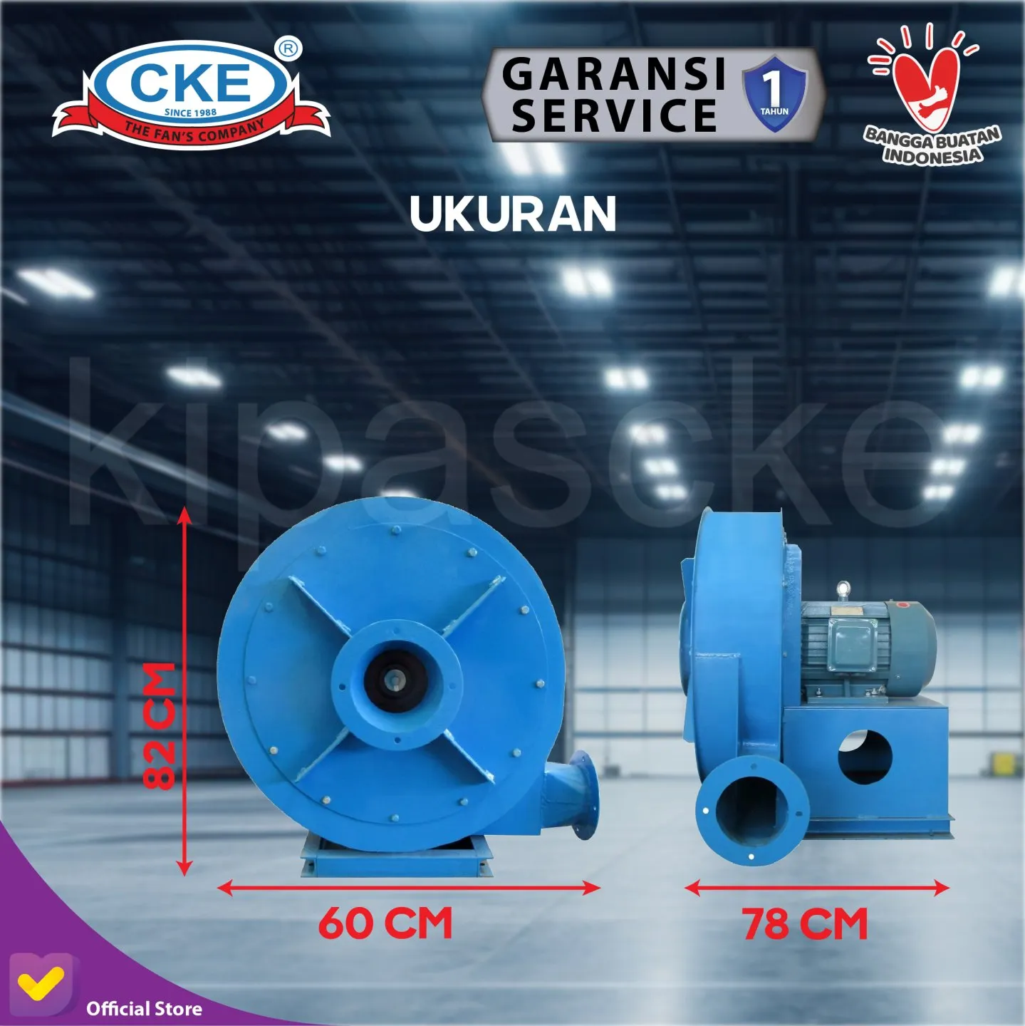 CF-DSHP/5A/4/2-9Z | Centrifugal Fan | KIPAS CKE