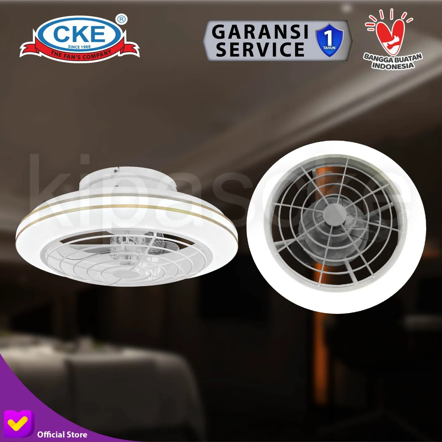 CLF-LED-04-ALL | Ceiling Fan | KIPAS CKE