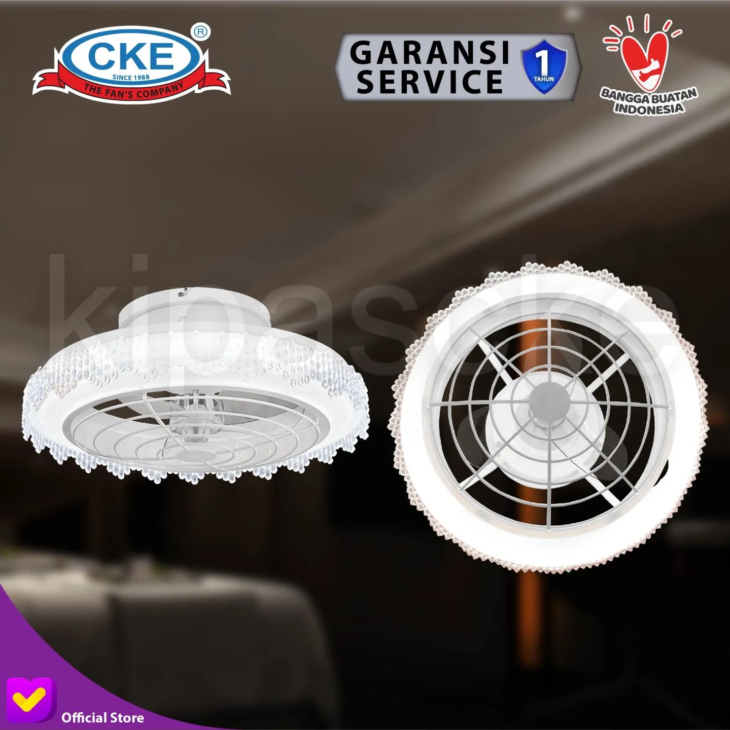 CLF-LED-14-ALL | Ceiling Fan | KIPAS CKE