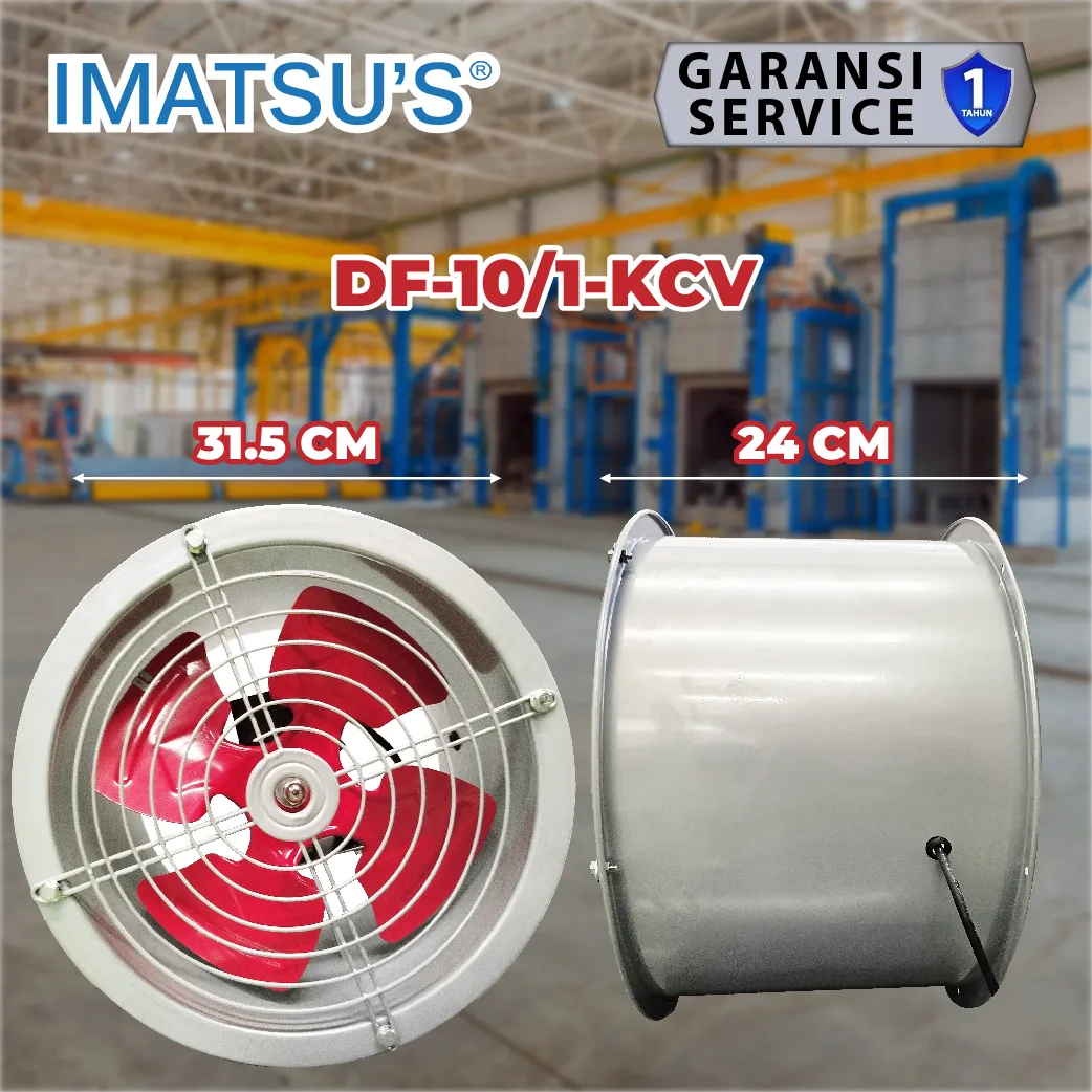 DF-10/1-KCV | Drum Fan | KIPAS CKE