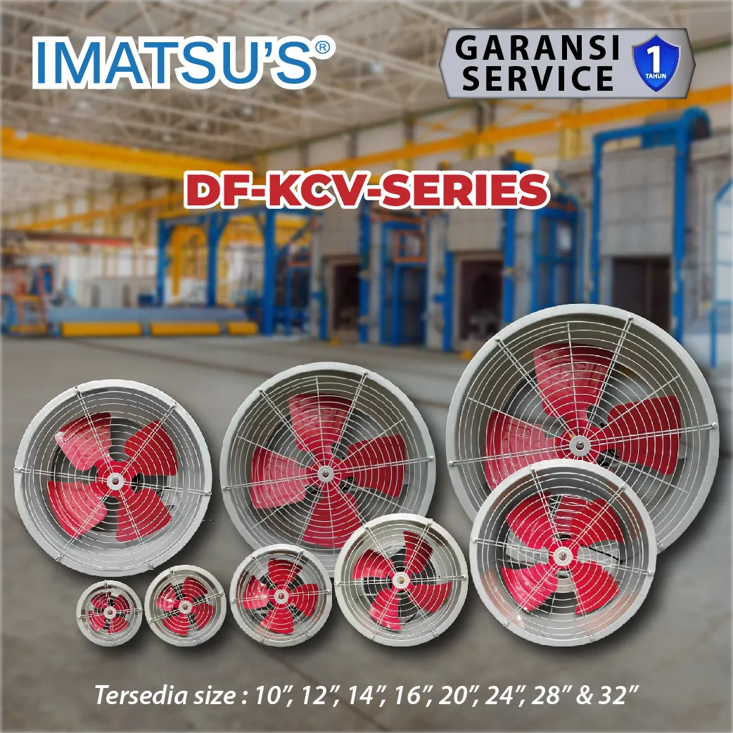 DF-10/1-KCV | Drum Fan | KIPAS CKE