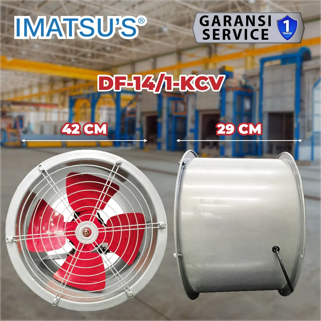 DF-14/1-KCV | Drum Fan | KIPAS CKE