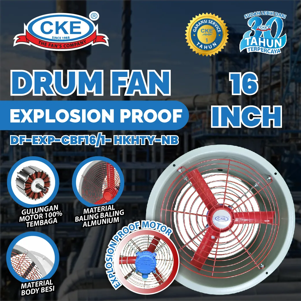 DF-EXP-CBF16/1-HKHTY-NB | Drum Fan | KIPAS CKE