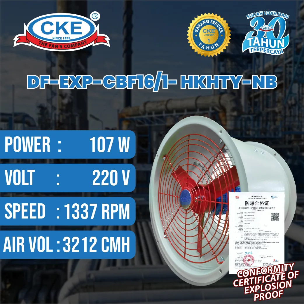 DF-EXP-CBF16/1-HKHTY-NB | Drum Fan | KIPAS CKE