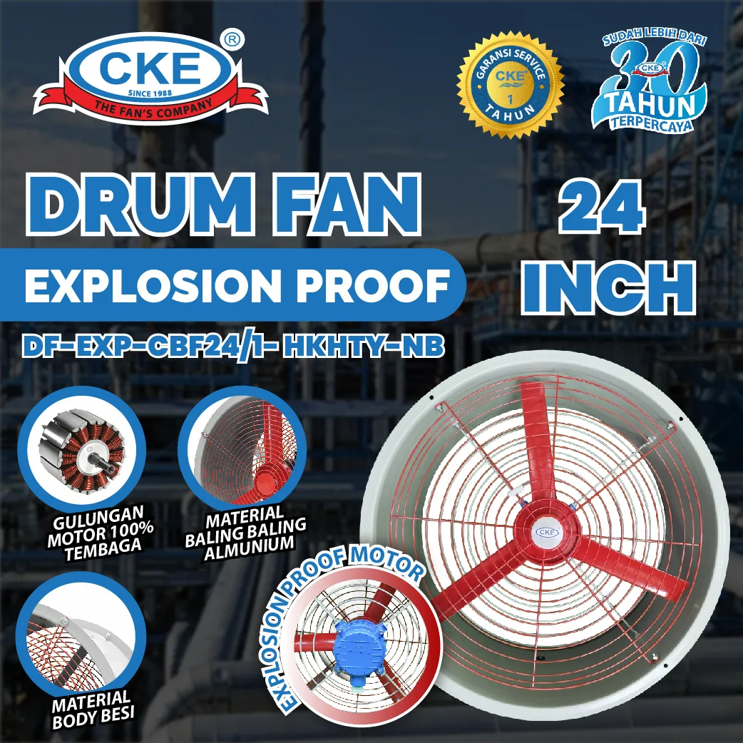 DF-EXP-CBF24/1-HKHTY-NB | Drum Fan | KIPAS CKE