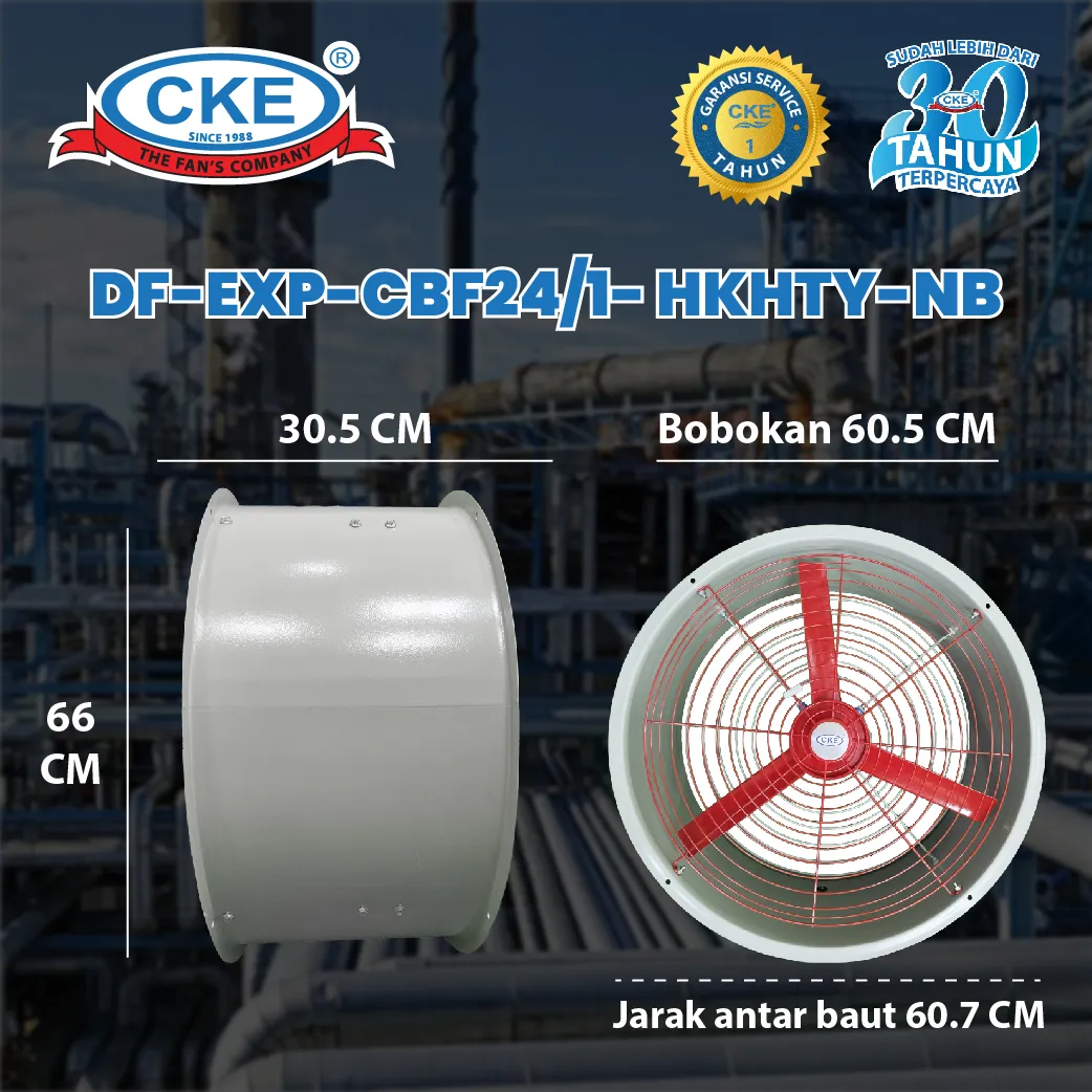 DF-EXP-CBF24/1-HKHTY-NB | Drum Fan | KIPAS CKE