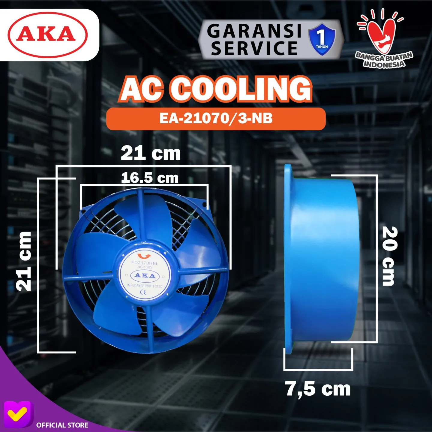 EA-21070/3-NB | AC Cooling | KIPAS CKE