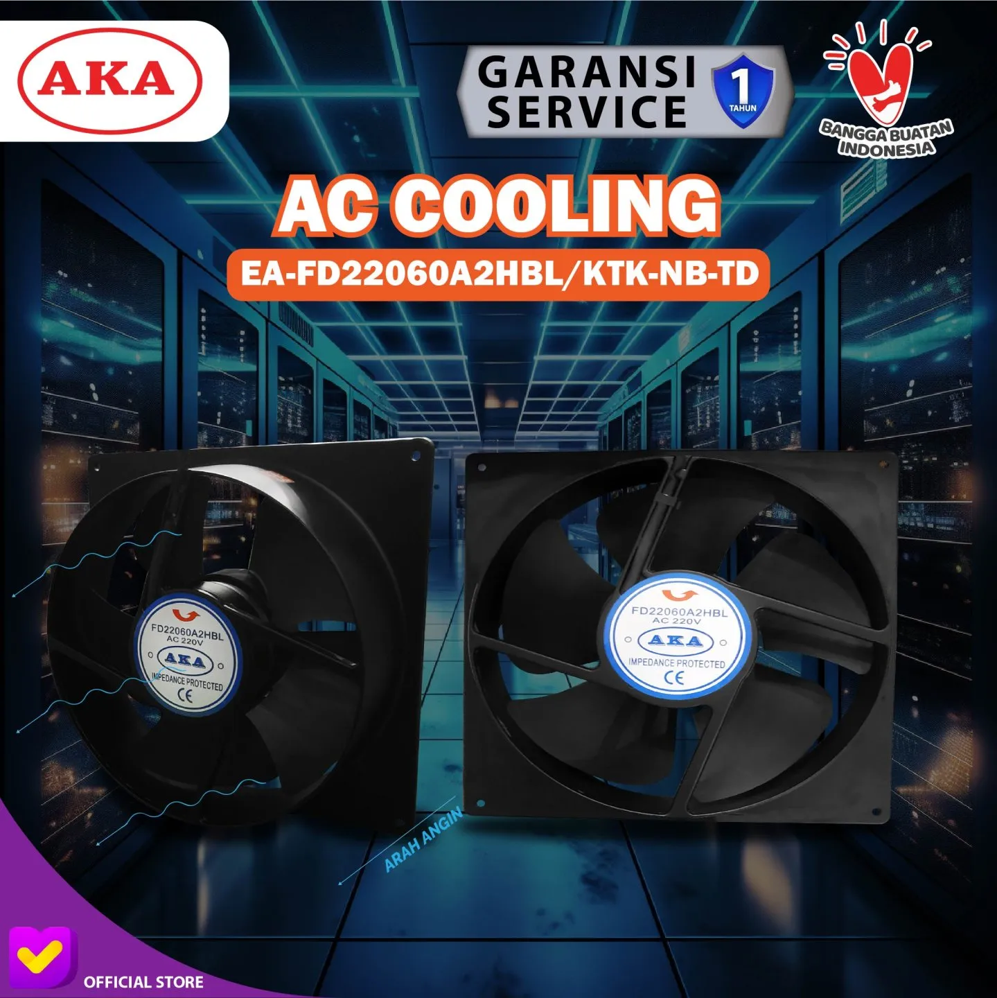 EA-FD22060A2HBL/KTK-NB-TD | AC Cooling | KIPAS CKE