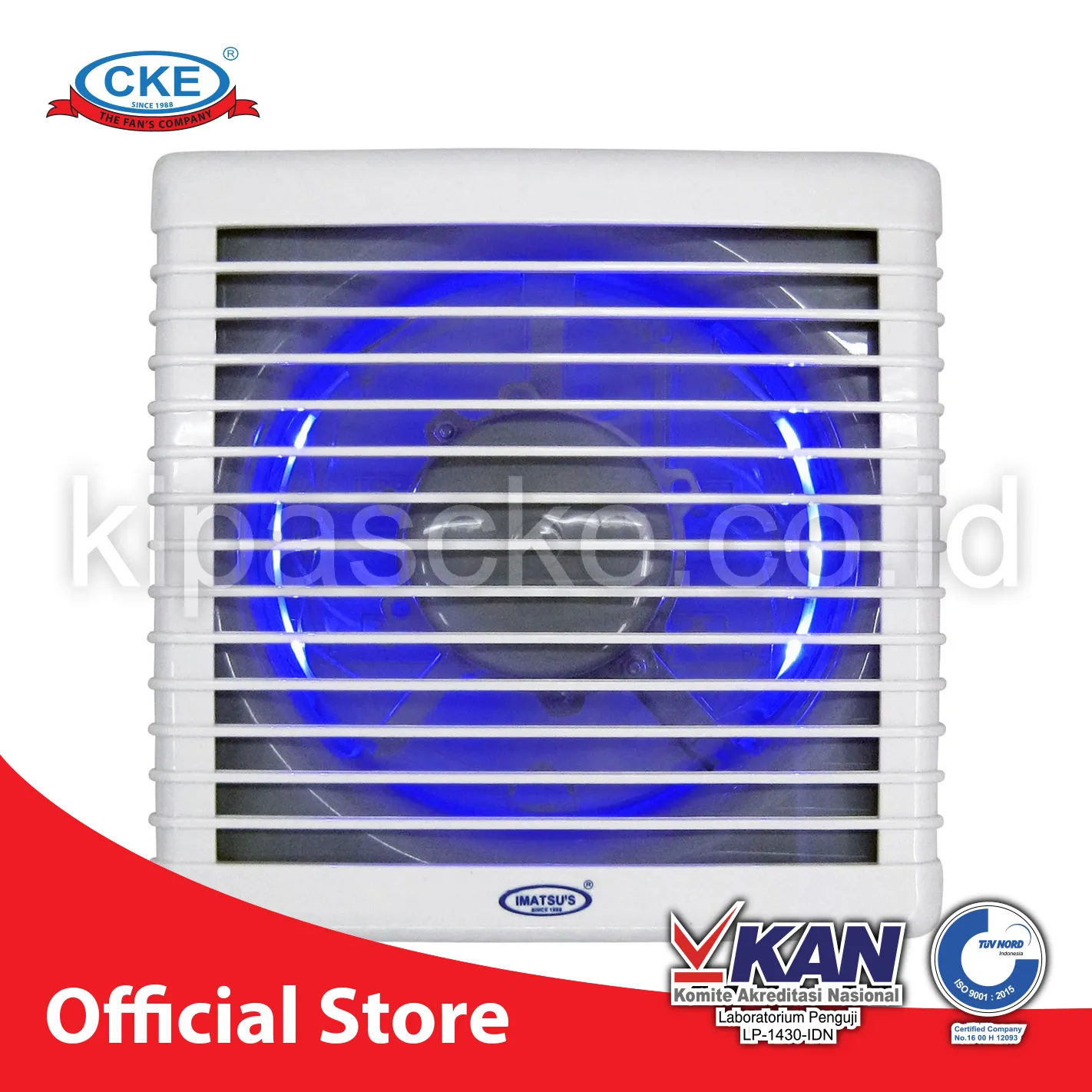 EF-APB15DK/IMT-BB+LED-ST | Exhaust Fan | KIPAS CKE