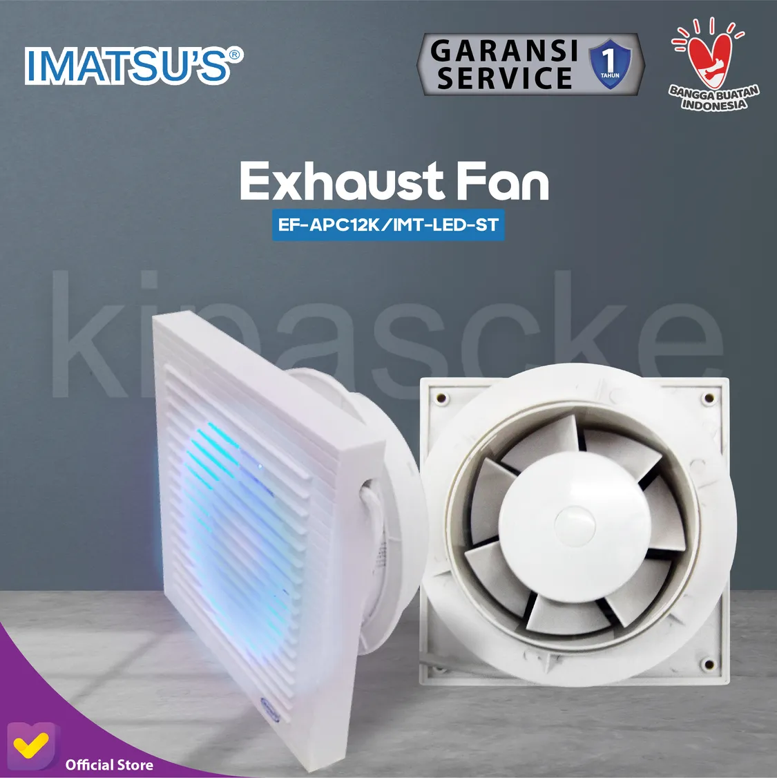 EF-APC12K/IMT-LED-ST | Exhaust Fan | KIPAS CKE