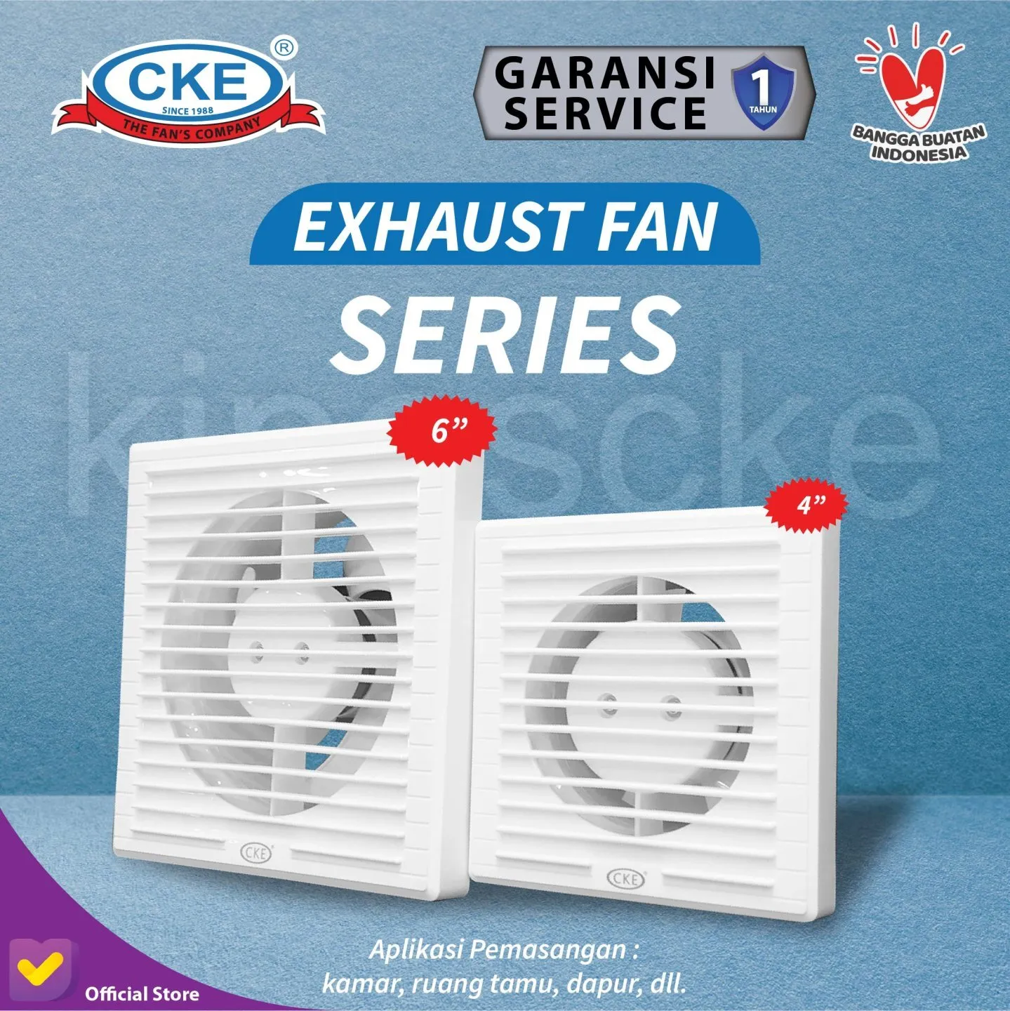 EF-APC-10A-MRS | Exhaust Fan | KIPAS CKE