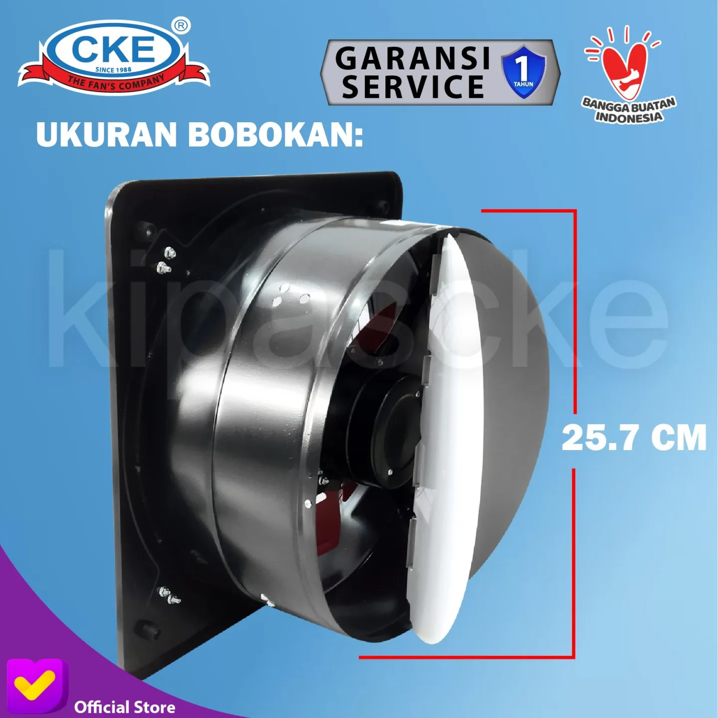 EFD-SQ-10/1-NB | Exhaust Fan | KIPAS CKE