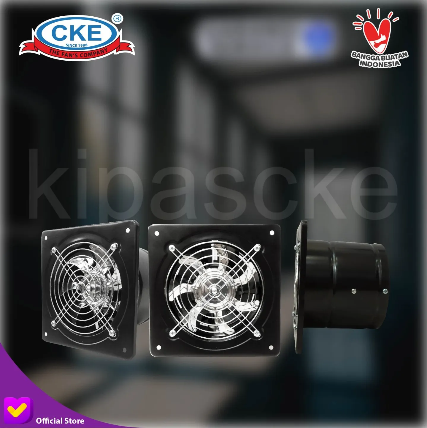 EFD-SQ-6/1-NB | Exhaust Fan | KIPAS CKE