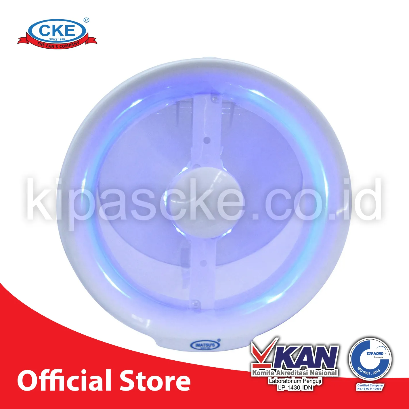 EFK-APC20AK/IMT-LED-ST | Exhaust Kaca | KIPAS CKE