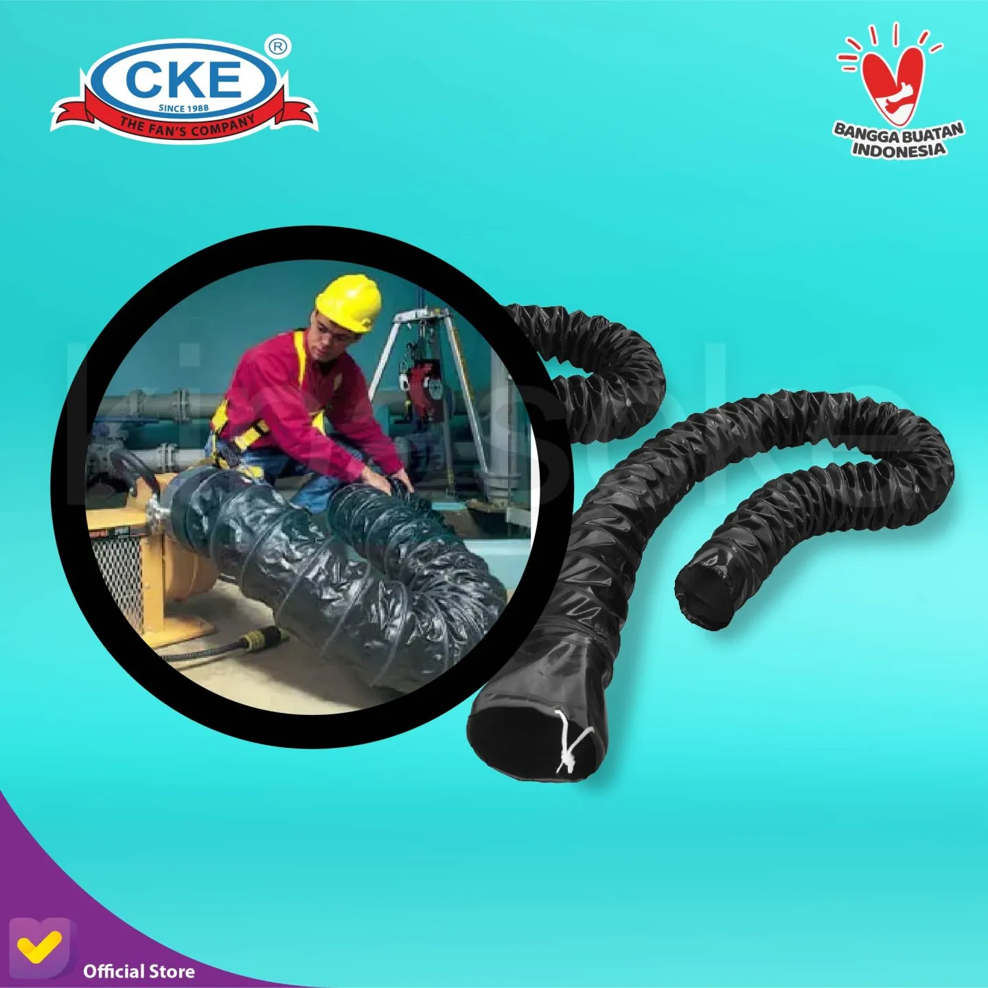 FD-AS-12/5M-GM | Flexible Duct | KIPAS CKE
