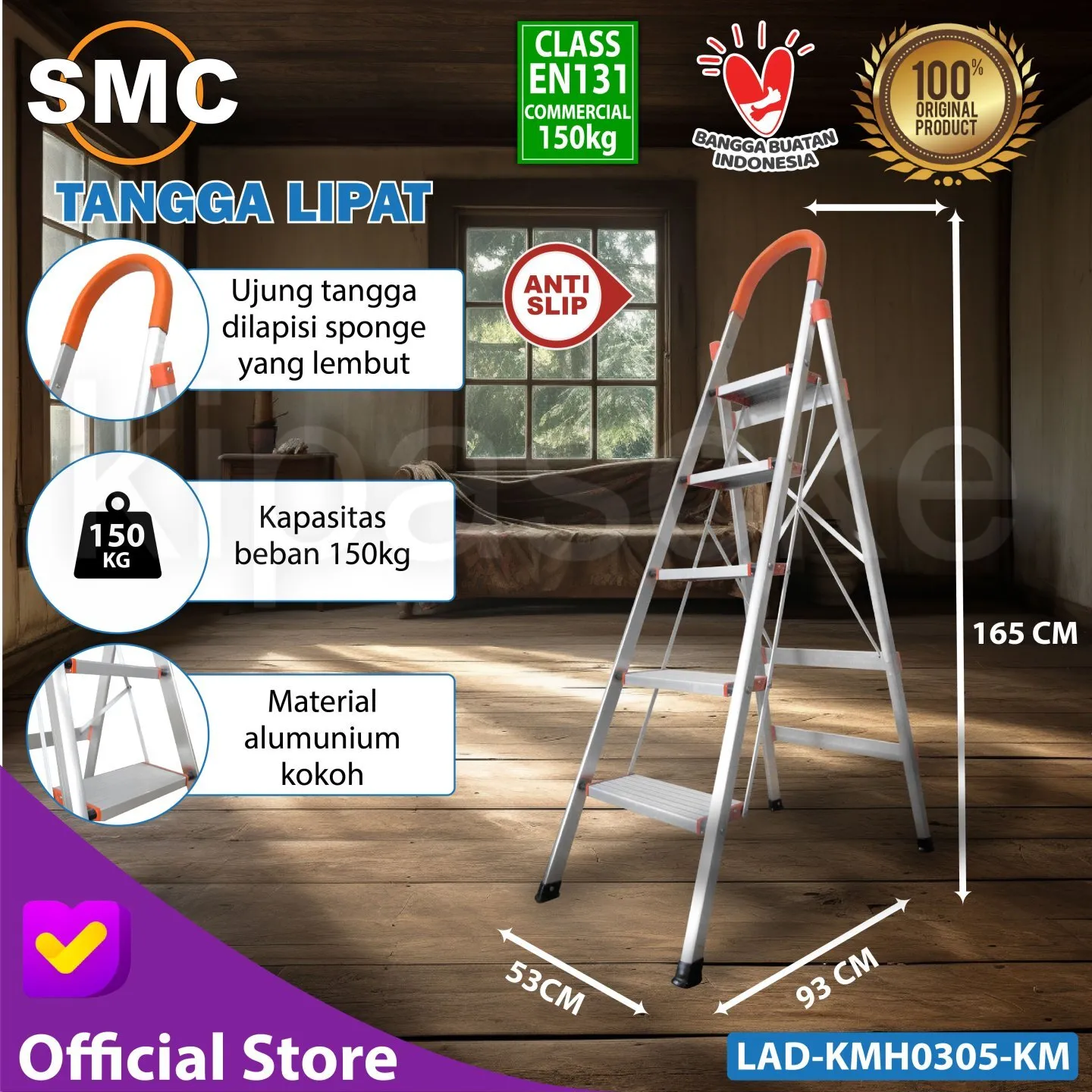 LAD-KMH0305-KM | Ladder | KIPAS CKE