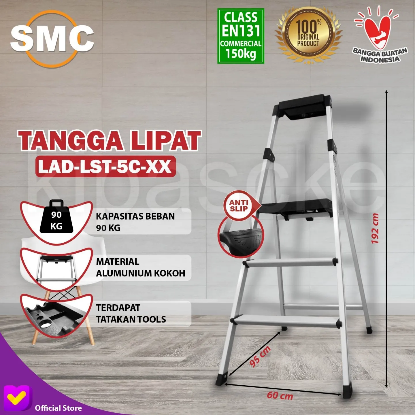 LAD-LST-5C-XX | Ladder | KIPAS CKE