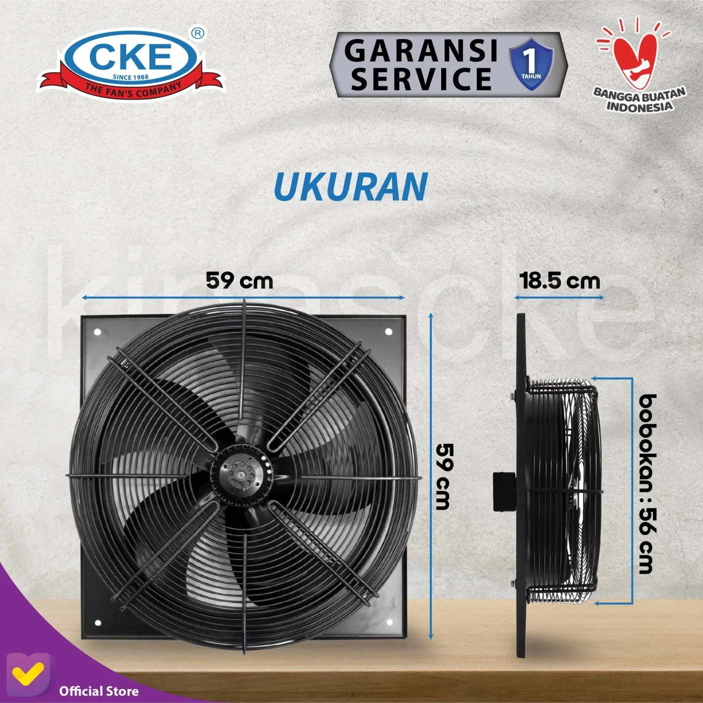ME-YDWF-450-NB | Exhaust Fan | KIPAS CKE
