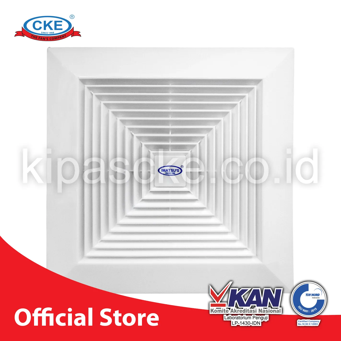 EC-BPT10-25P-ST | Ceiling Duct | KIPAS CKE
