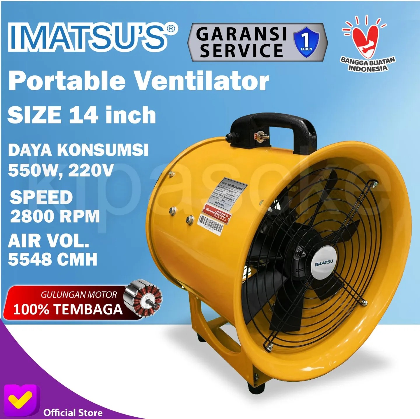 PV-CTF14/1-XY | Portable Ventilator | KIPAS CKE