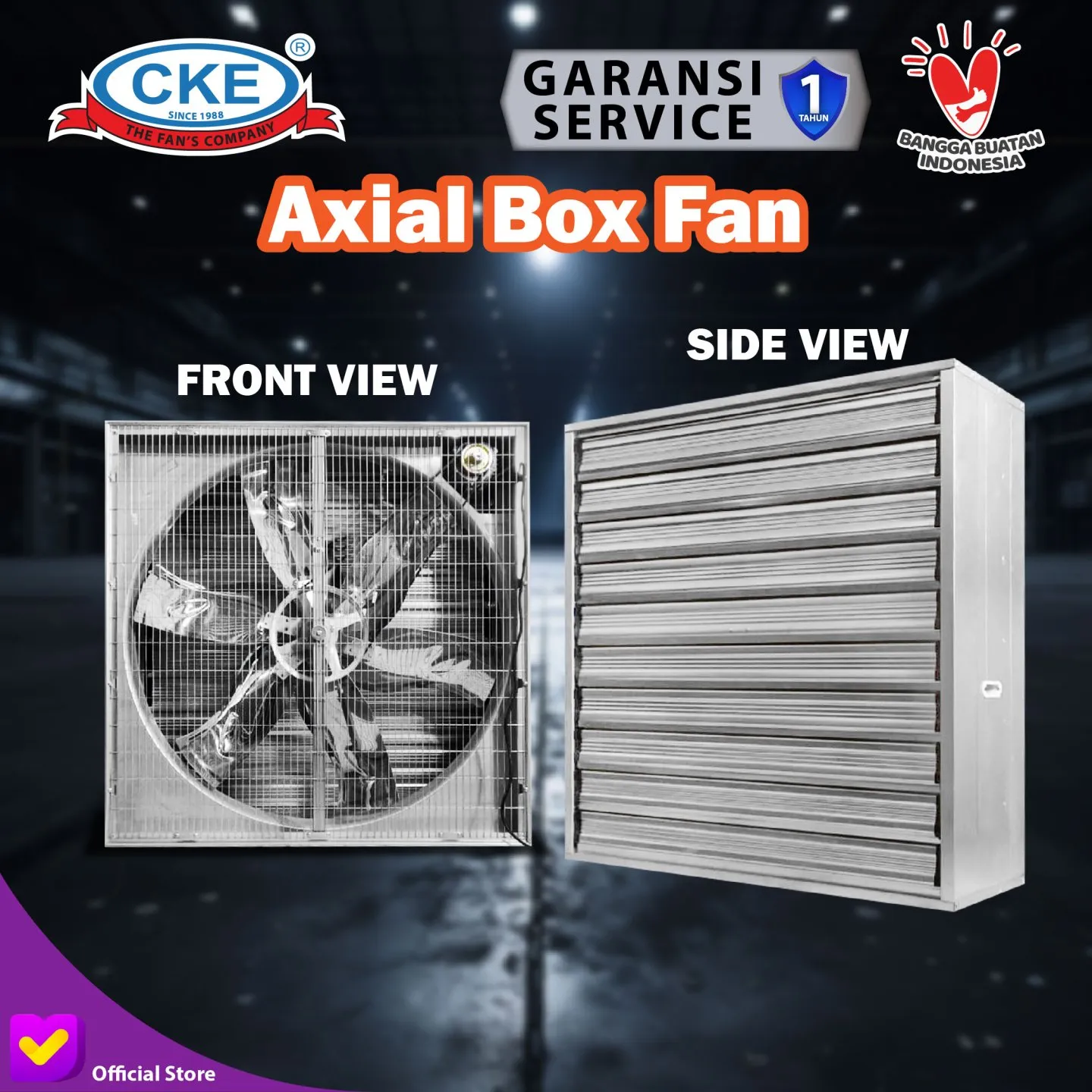 SIEMENS-1380/3-FB | Box Fan | KIPAS CKE