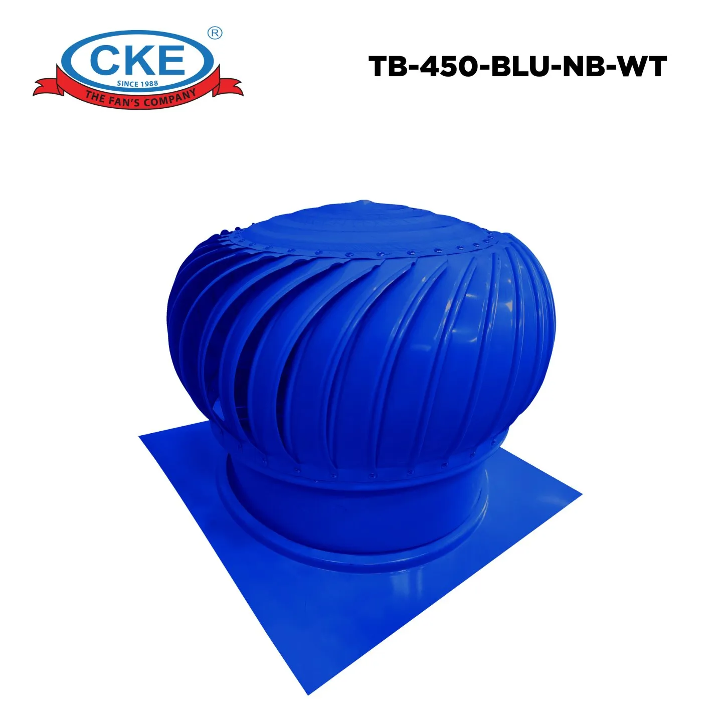 TB-450-BLU-NB-WT | Turbin Ventilator | KIPAS CKE