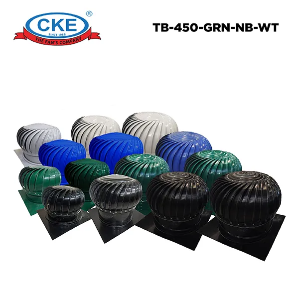 TB-450-GRN-NB-WT | Turbin Ventilator | KIPAS CKE