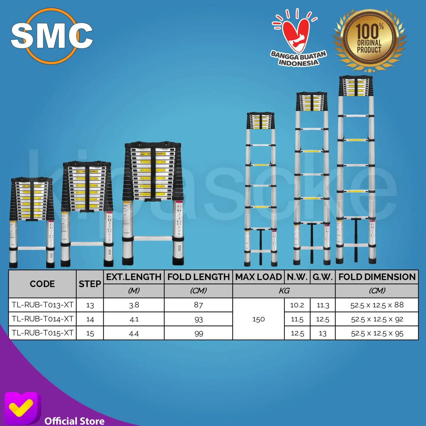 TL-RUB-T015-XT | Ladder | KIPAS CKE