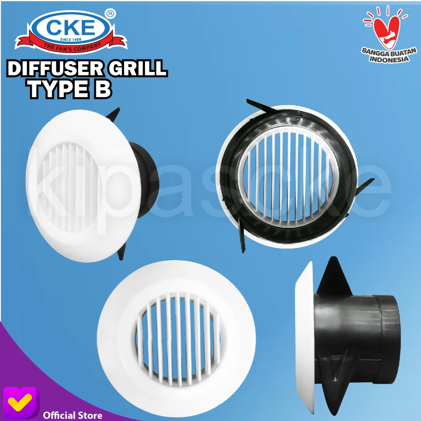 SP-GRL-AFP-6B-NB | Diffuser Grill | KIPAS CKE