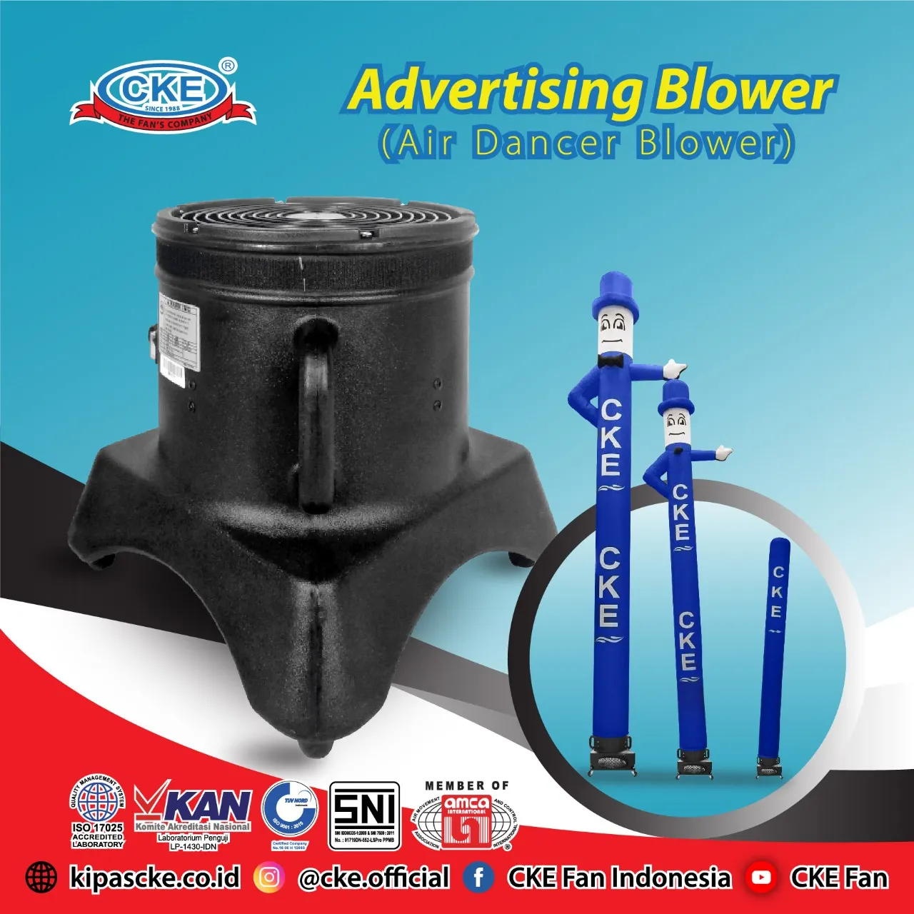 Air Dance Blower For inflatable advertising products | BLOG | KIPAS CKE