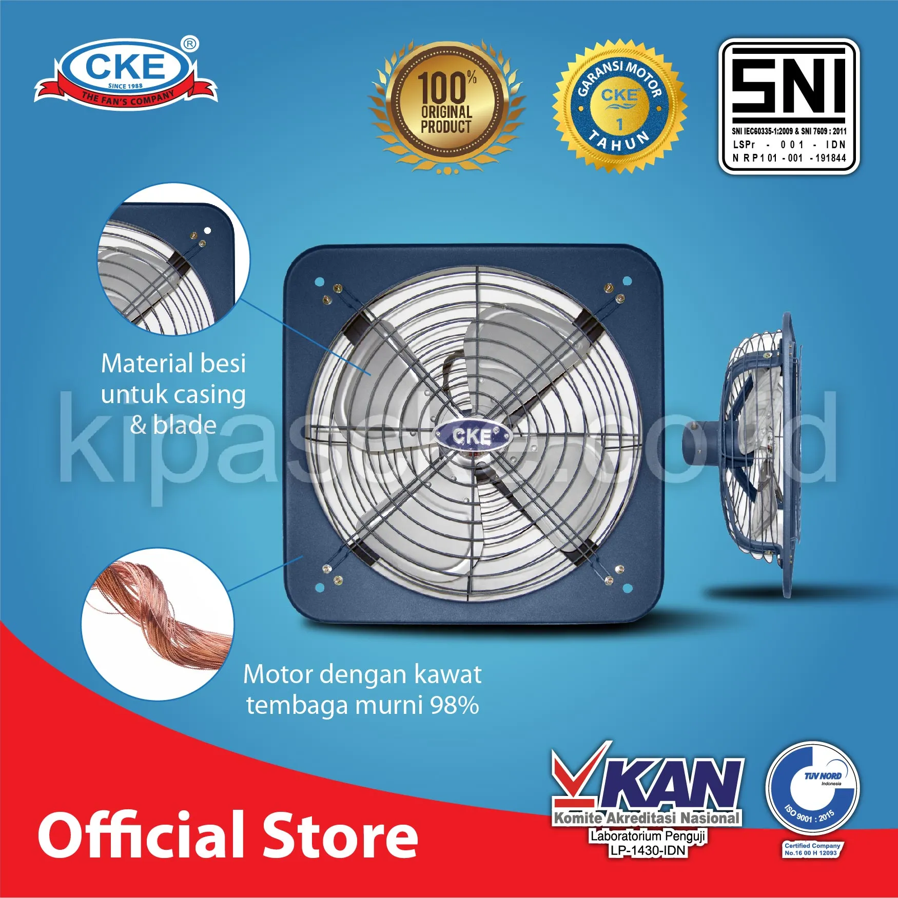 ESN-D14/1-YL | Exhaust Fan | KIPAS CKE