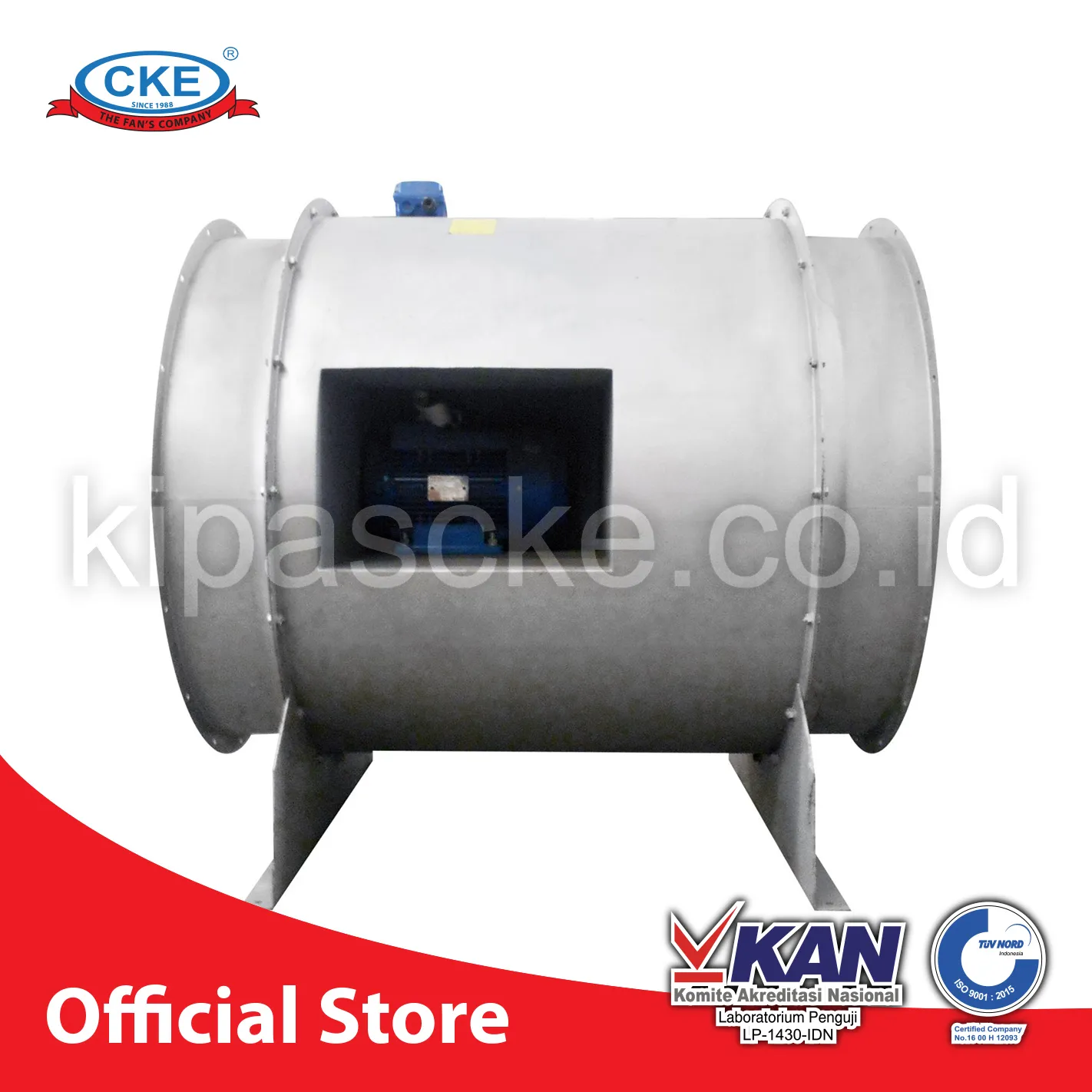 AFB-TET1000/7.5KW/4/3 | Axial Fan Bifurcated | KIPAS CKE