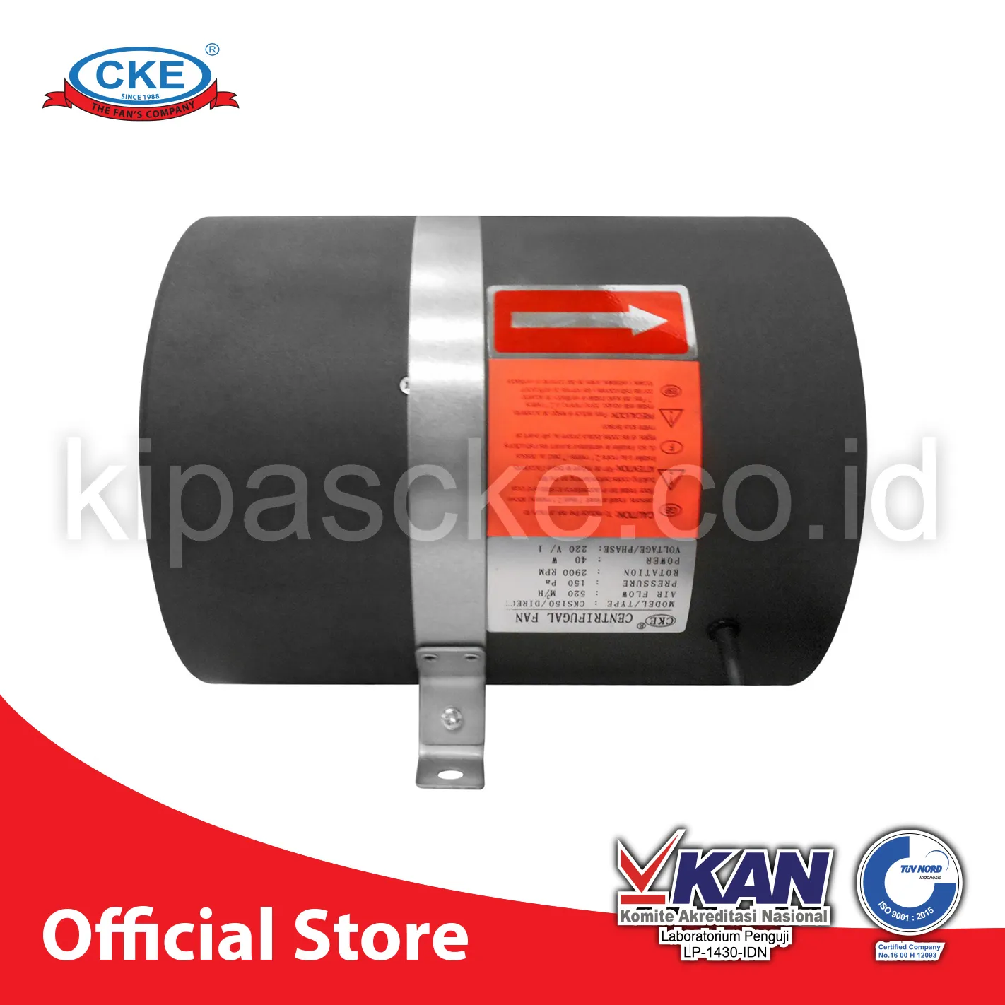 AFD-CKS150/520N1/NO | Axial Fan Direct | KIPAS CKE