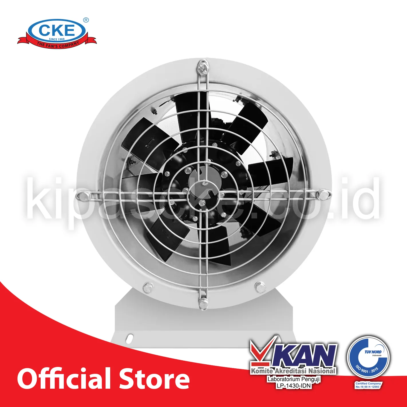 AXD-4#GLV/8/0.37/4-HJ | Axial Fan Direct | KIPAS CKE