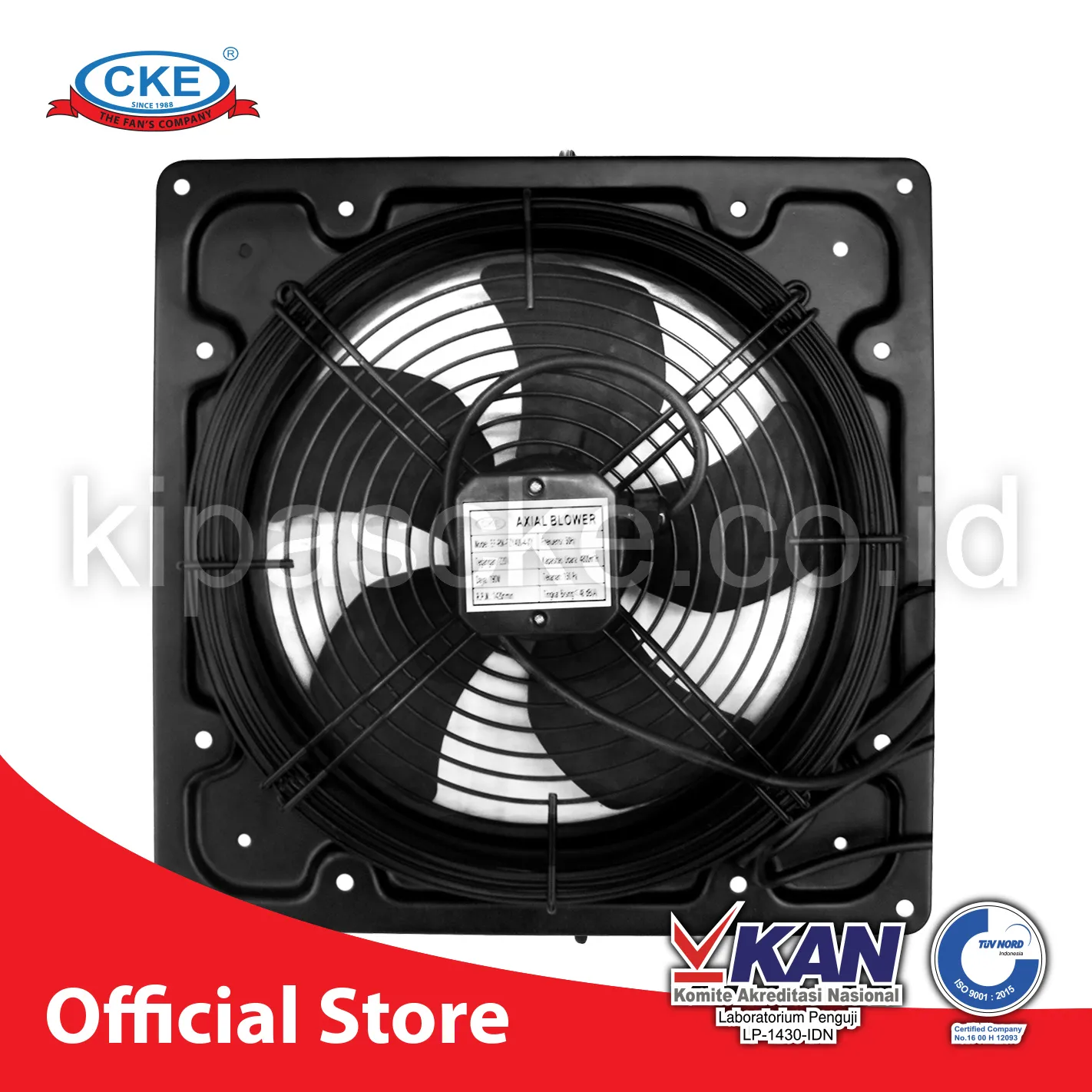 EF-RM-FZY400-4-XY | Exhaust Fan | KIPAS CKE