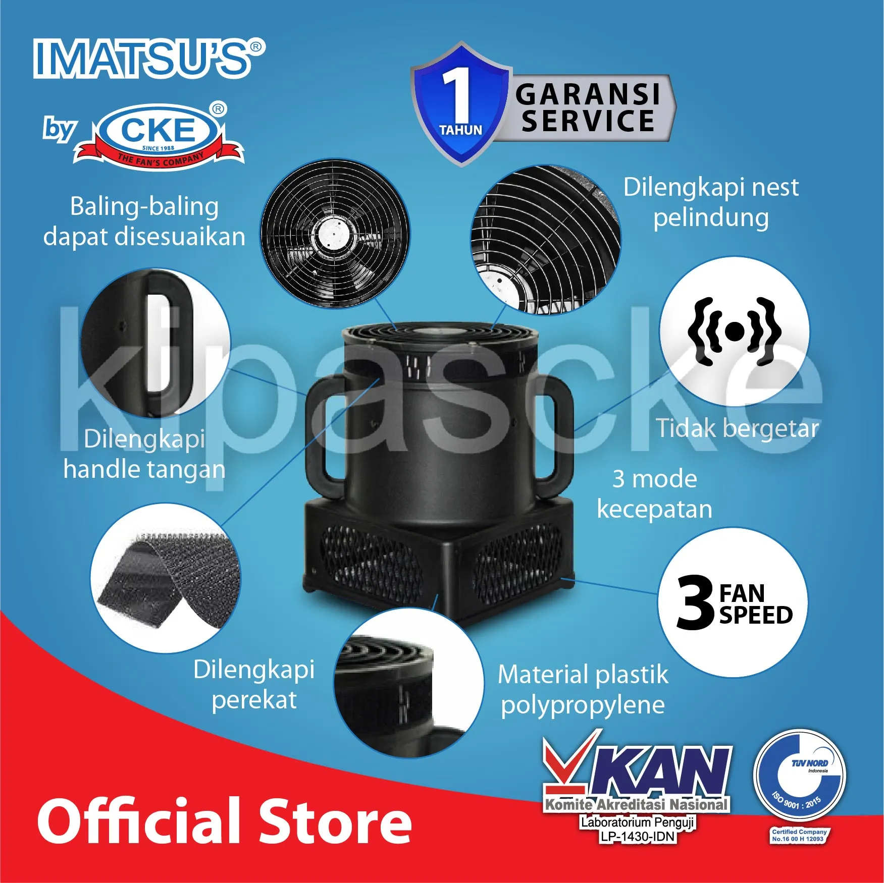 ADB-8"-A1 | Air Sky Dancer | KIPAS CKE