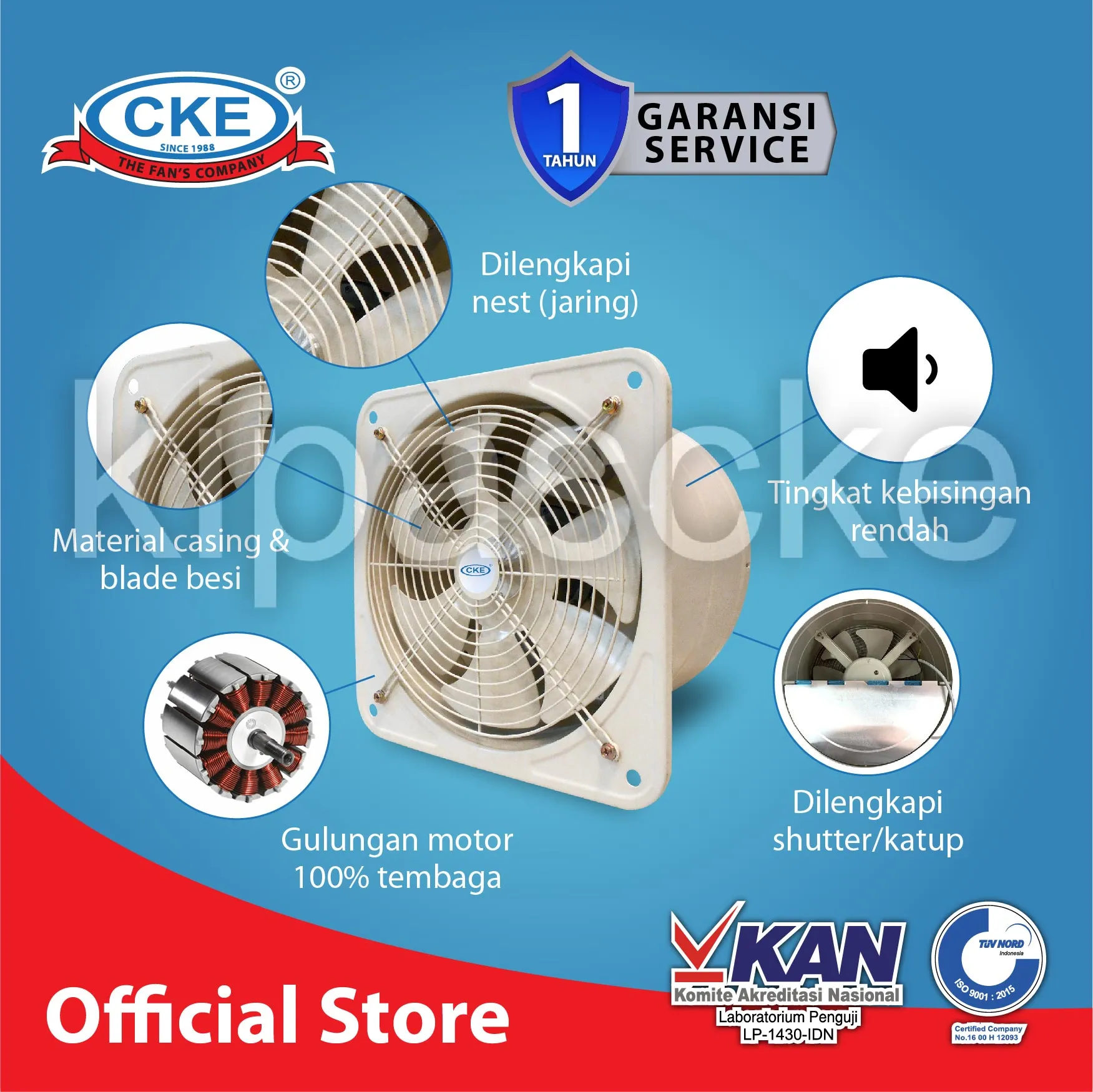 EFD-FBS-30-6D-JNB | Drum Fan | KIPAS CKE