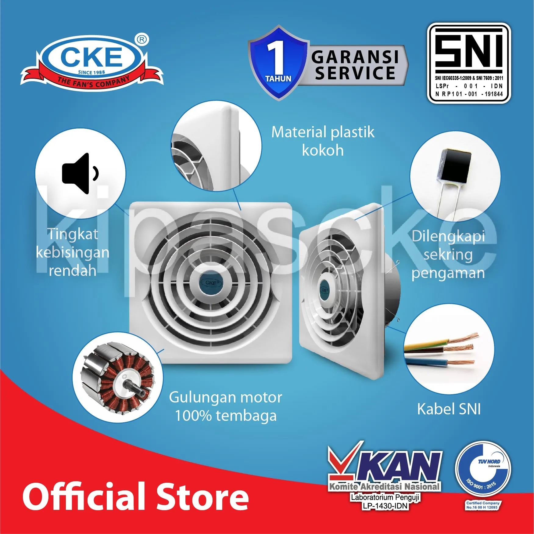 APB-20DE-F | Ceiling Exhaust | KIPAS CKE